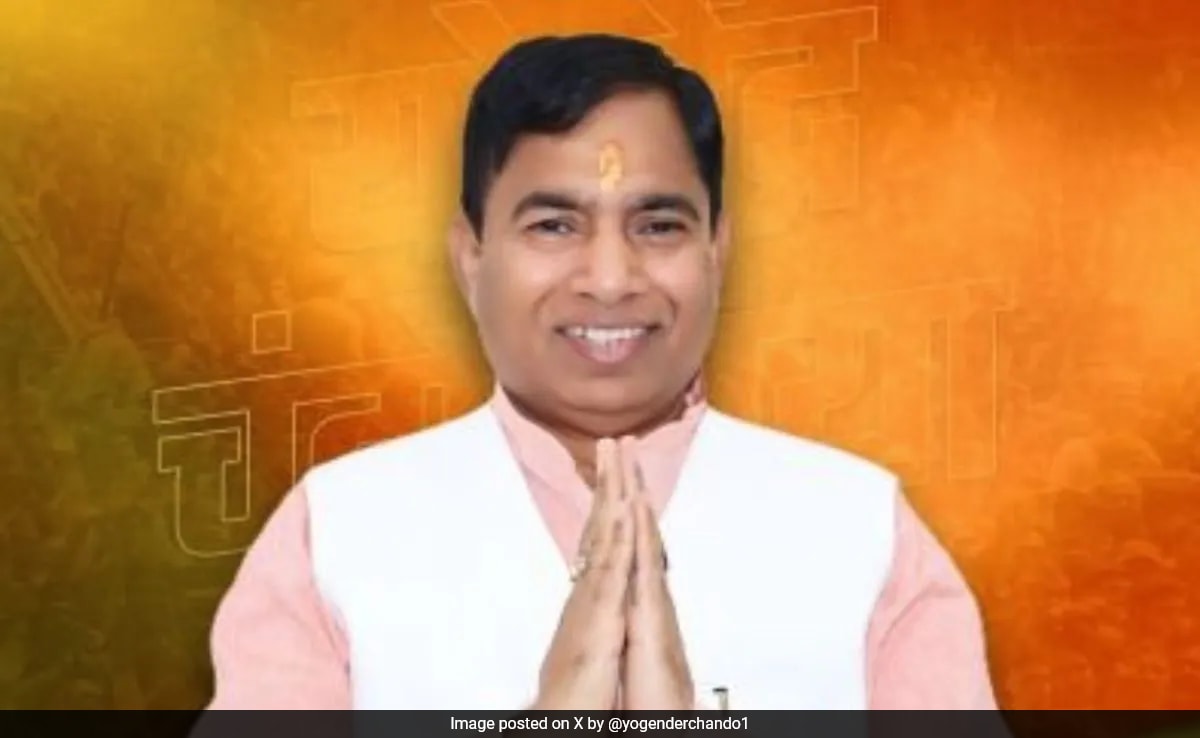 Lok Sabha Elections 2024: 5 Points On Yogender Chandolia, BJP Candidate ...