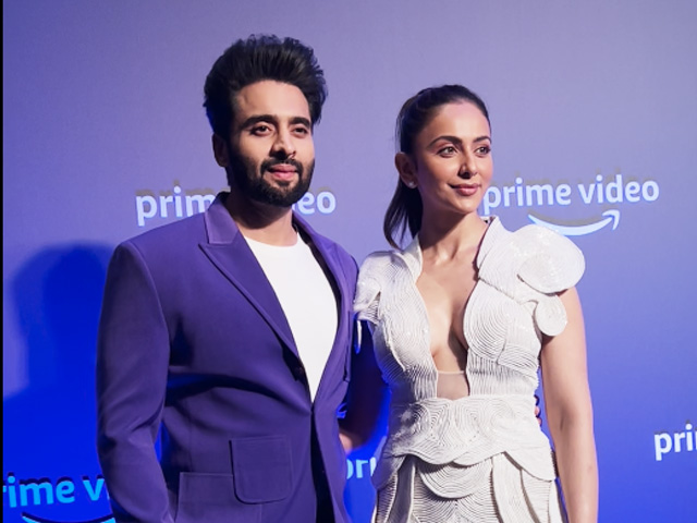 Newlyweds Rakul Preet And Jackky's Red Carpet Moment