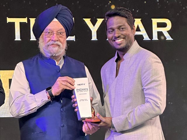 Atlee Awarded 'Director Of The Year'| NDTV Indian Of The Year Awards