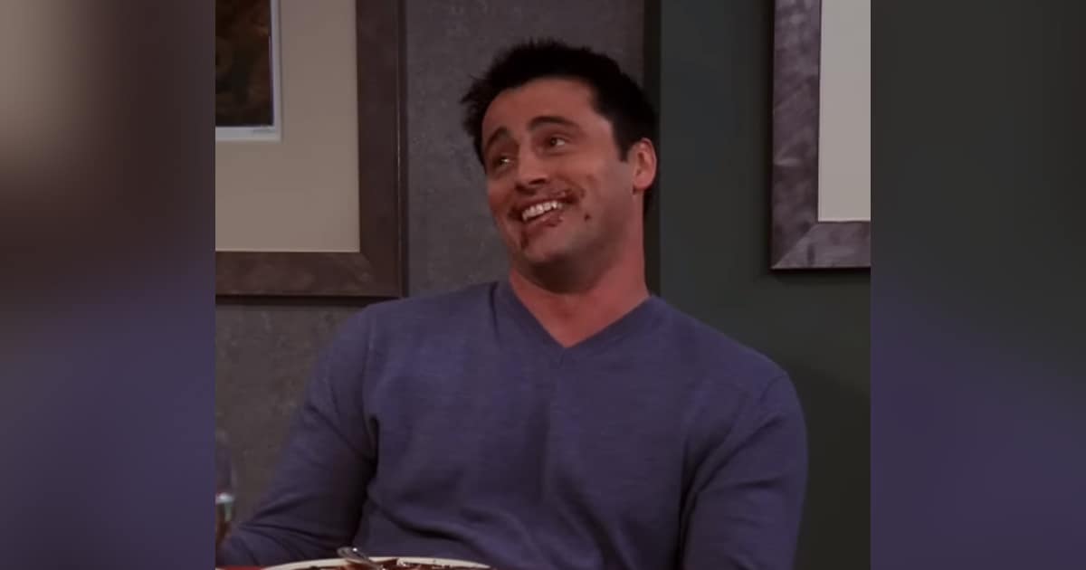 Joey Tribbiani's Food Moments From 'Friends'