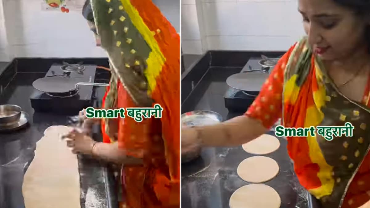 Viral Video Shows Time-Saving Tip To Prepare Rotis Quickly - NDTV Food