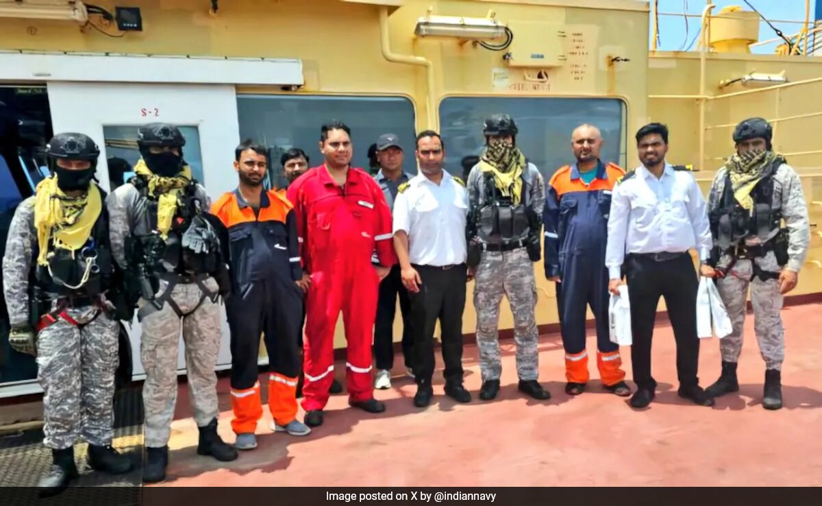 Navy Assists Panama Oil Tanker With 22 Indians Onboard After Missile Attack