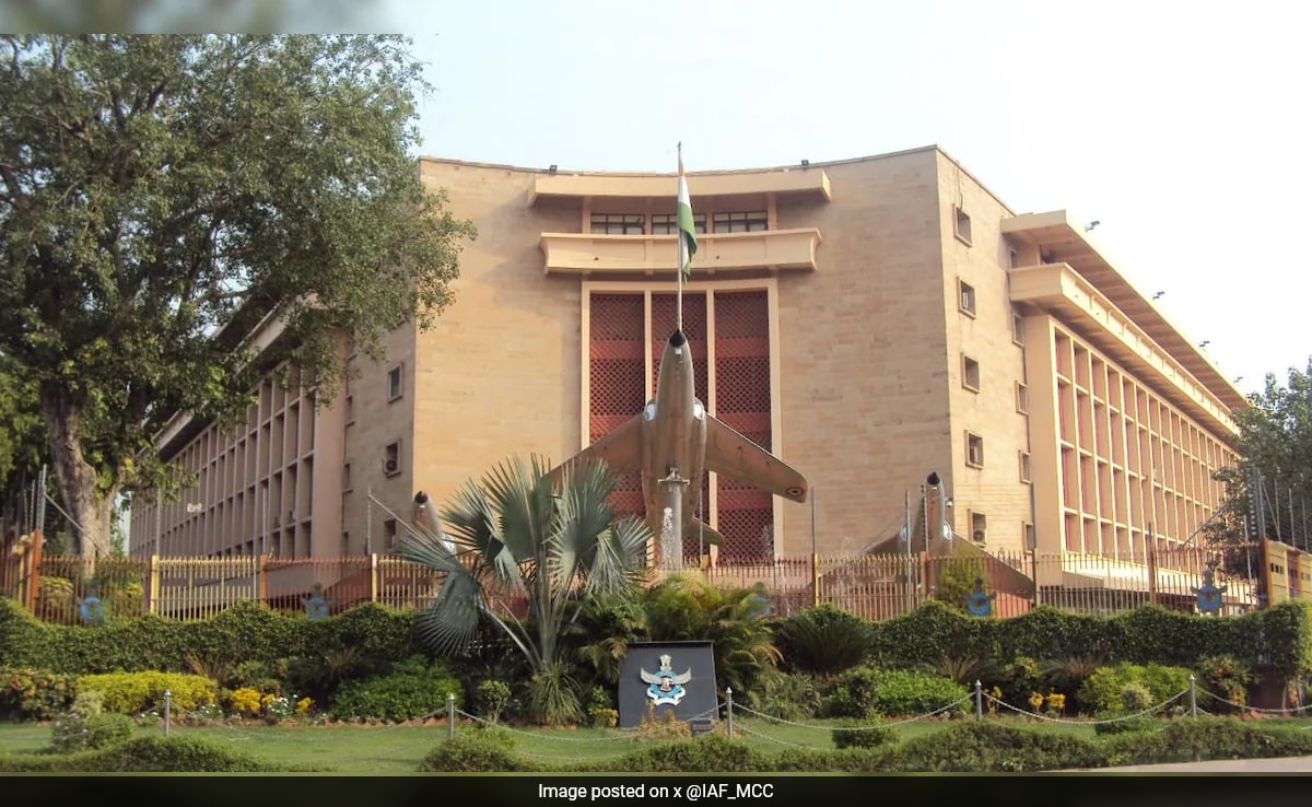 "Fake News": Indian Air Force Rejects Reports Of Fire At Vayu Bhavan