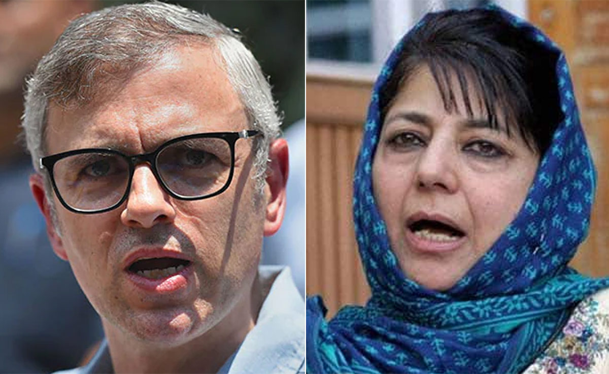 "Blind Lust To...": Omar Abdullah, Mehbooba Mufti Spat Over Pakistan ...