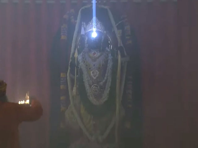 'Surya Tilak' For Lord Ram's Idol At Ayodhya Temple On Ram Navami