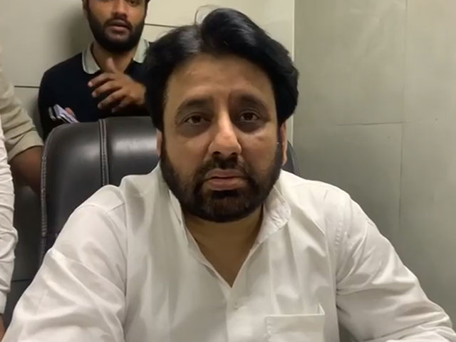 AAP MLA Amanatullah Khan Arrested By Probe Agency ED After Searches At His House