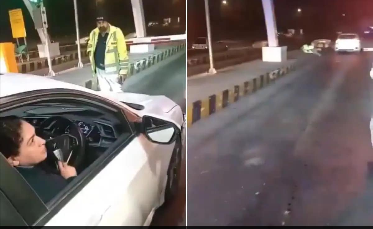 Pakistani Woman Tries To Run Over Traffic Police Officers, Video Goes Viral