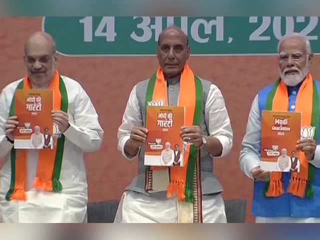 BJP Releases 'Modi Ki Guarantee' Manifesto, Congress Calls It Apology