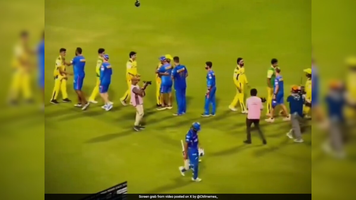 Rohit Sharma's Lonely Walk Despite Century After CSK Beat MI Viral ...