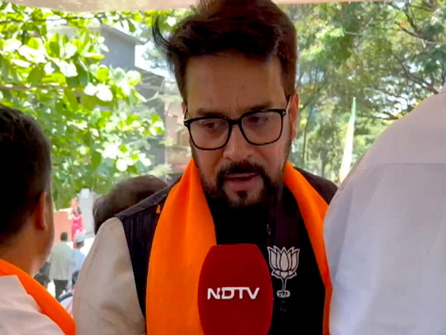 Arvind Kejriwal, Hemant Soren Are Corrupt Faces: Anurag Thakur To NDTV
