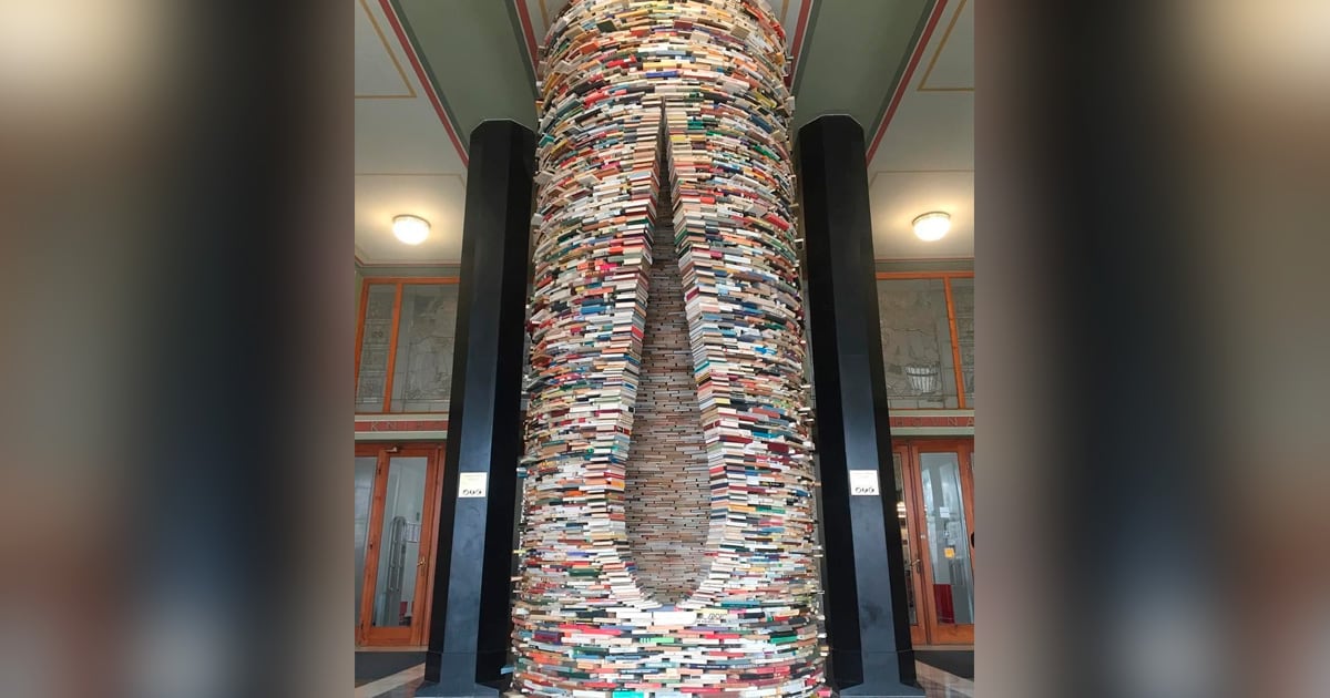 The Infinity Book Tower In Prague