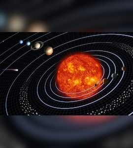 sun orbiting the earth