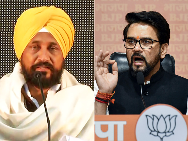 Anurag Thakur Tears Into Congress' Channi Over 'Stuntbaazi' Remark: "How Low Will Congress Stoop..."