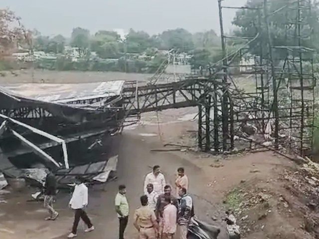 Days After Mumbai Tragedy, Billboard Collapses Outside Pune Wedding Hall
