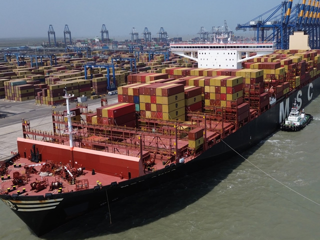 MSC Anna, Largest-Ever Container Ship To Arrive In India, Docks At ...
