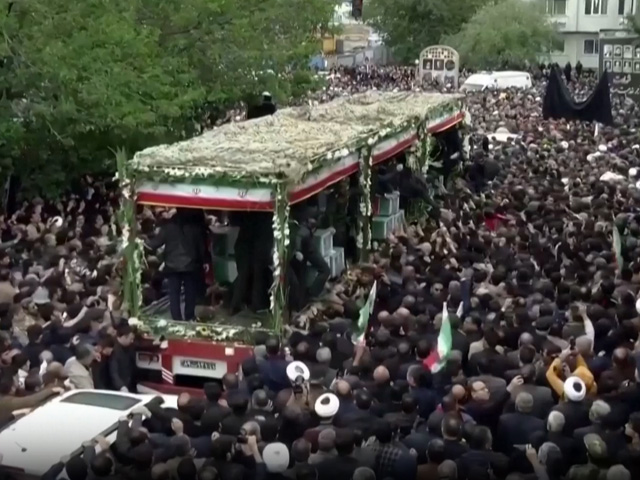 Thousands Mourn Iranian President Raisi In Funeral Procession