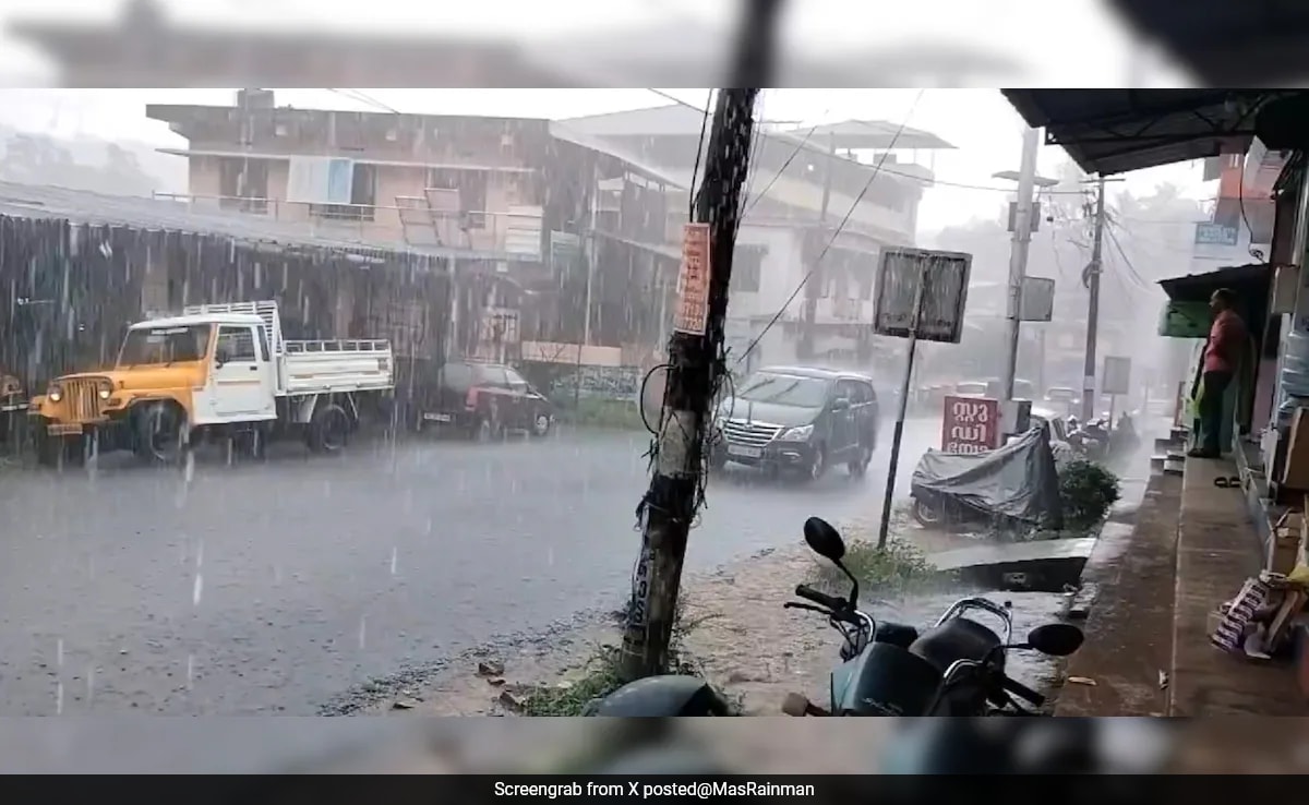 Heavy Rain Hits Kerala, Red Alert Issued For 2 Districts: Weather Office