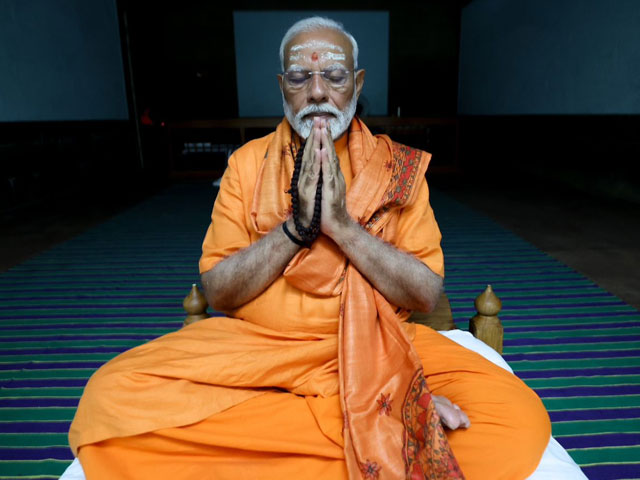 Watch: PM Modi Meditates At Vivekananda Rock Memorial
