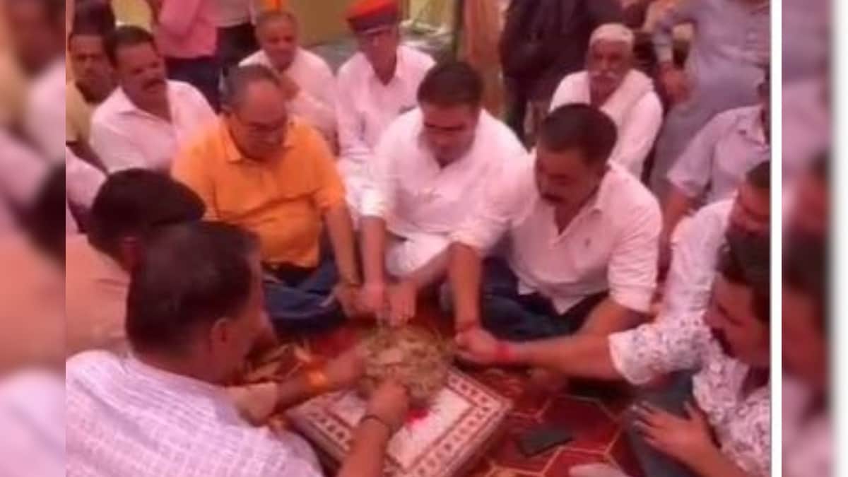 40 साल बाद जाट और राजपूत ने जाजम पर बैठकर एक साथ खाया मीठा खीचड़ा ...