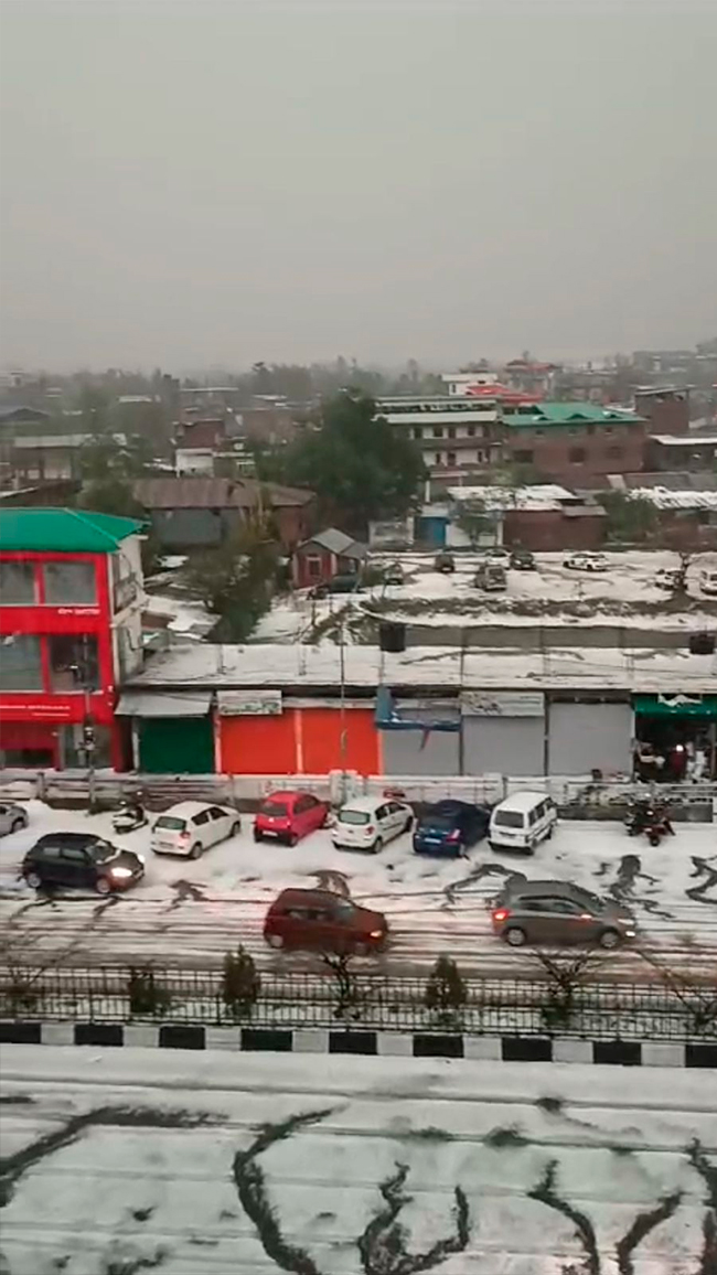 Video: Rain, Hailstorm Hit Parts Of Manipur