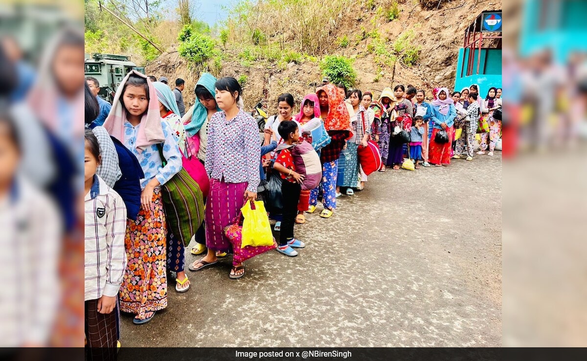 38 More "Illegal Immigrants From Myanmar Deported: Manipur Chief Minister