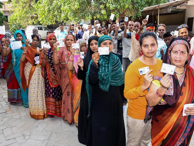 Phase 6 Records 49.2% Voting In Delhi, 7 Other States Till 3 pm