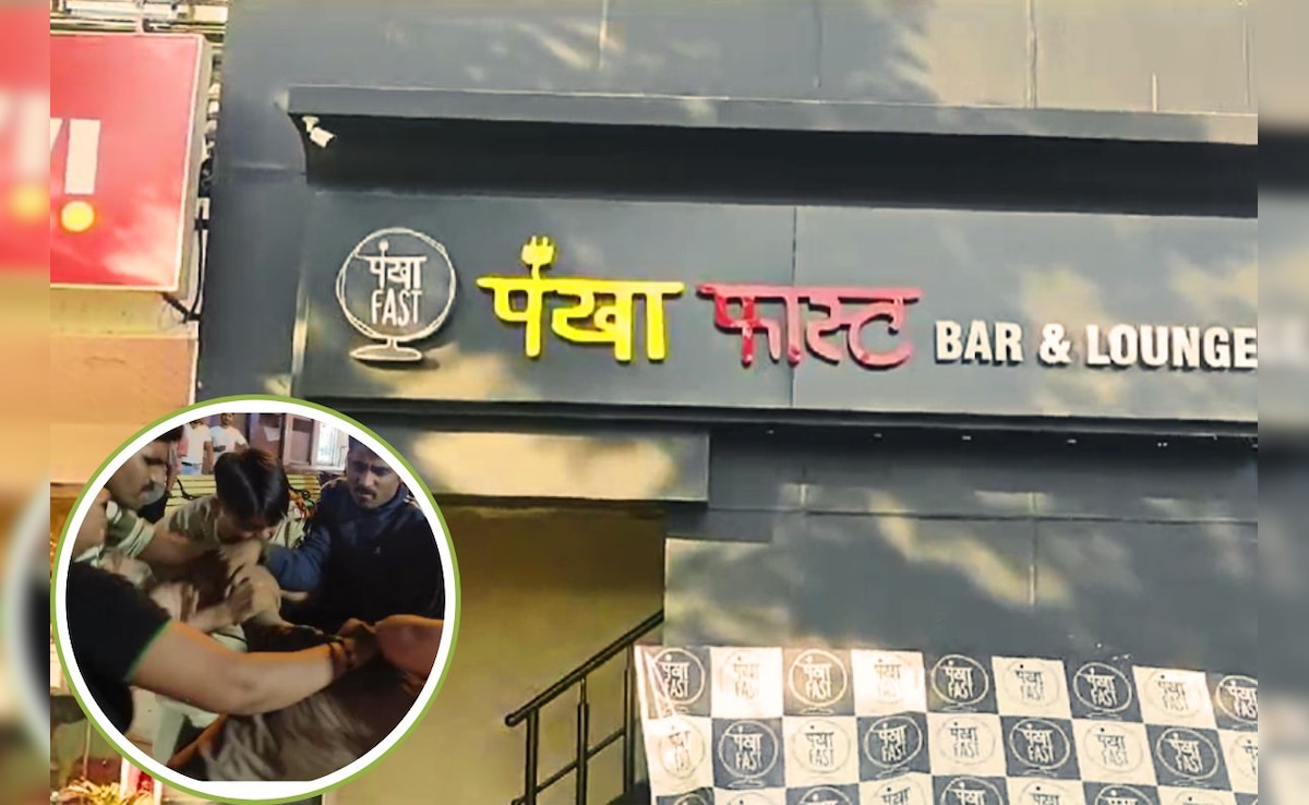 Virar West Pankha Fast Pub 3 drunken young women attacked the police