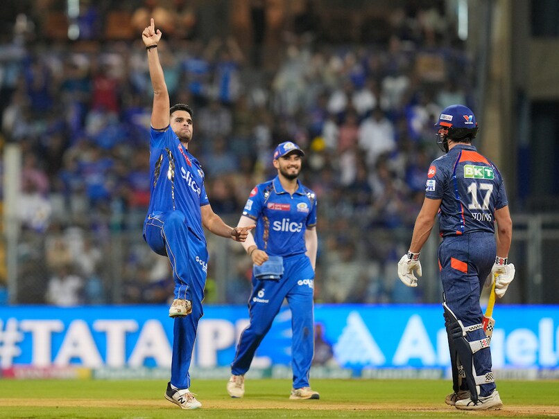 MI vs LSG LIVE Score Updates, IPL 2024: Arjun Tendulkar Leaves Field ...