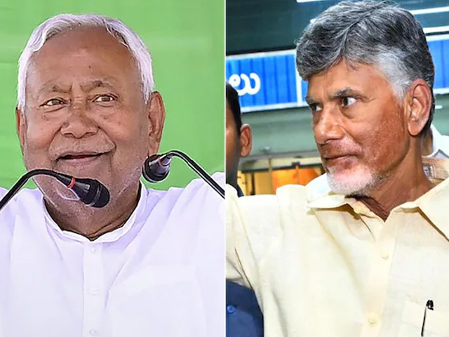 Lok Sabha Election 2024 Result Update: Nitish Kumar, Naidu ने Meeting में दी NDA समर्थन की चिट्ठी