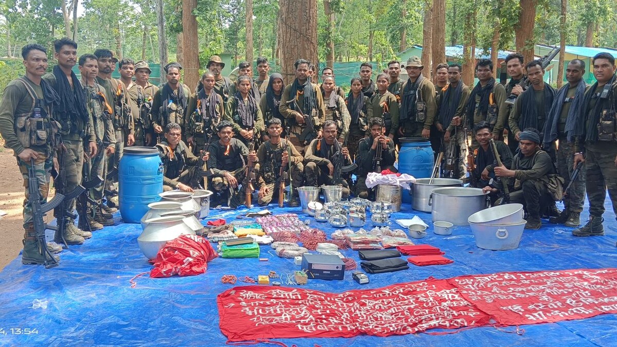 Anti Naxal Operation: छत्तीसगढ़ के नारायणपुर में सुरक्षाबलों और ...
