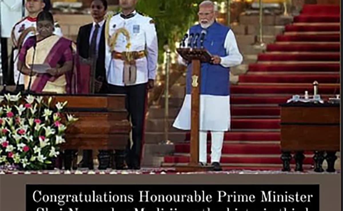 Celebrities Wish Narendra Modi As He Begins Third Term As Prime Minister