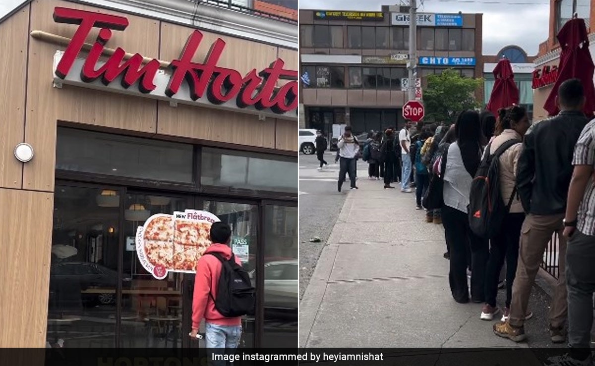 Watch: Hundreds Of Indian, Foreign Students Queue Up For A Job At Tim ...