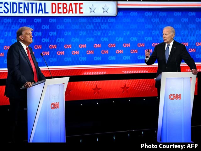 Trump, Biden Trade Barbs In First US Presidential Debate, India Issues Advisory For Lebanon