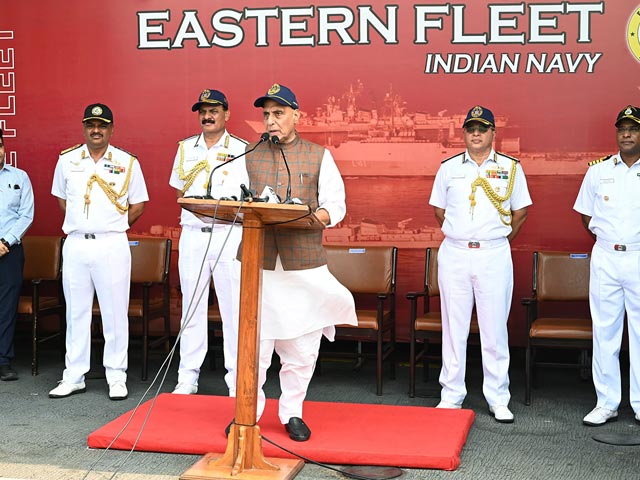 "Navy Emerging As New Power": Defence Minister Rajnath Singh Reviews ...