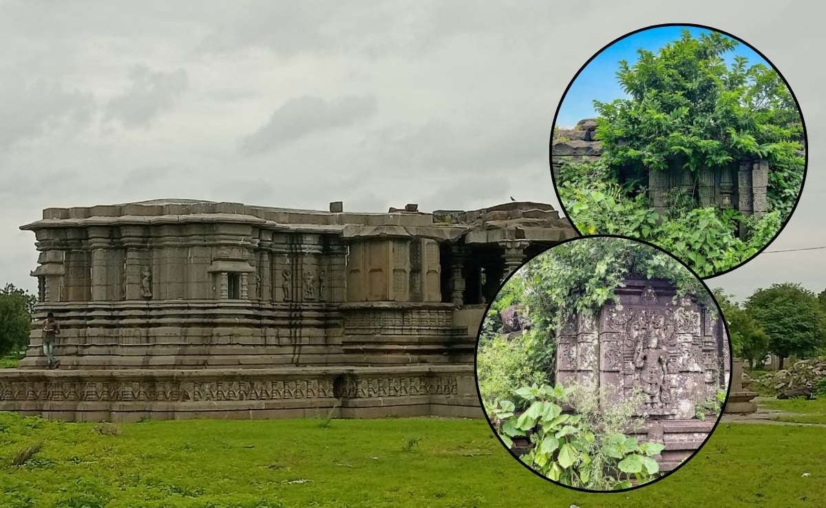 archaeologists restored 11th century hottal temple nanded Maharashtra