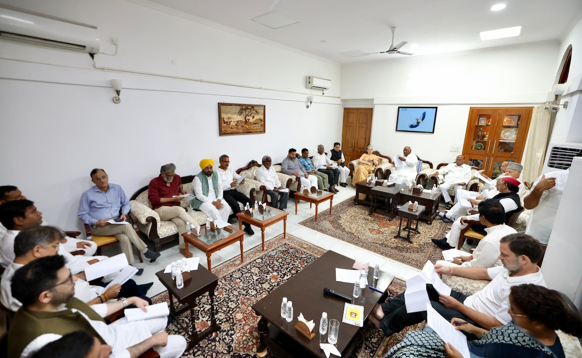 Lok Sabha Election 2024, Congress: In Big Show Of Unity, INDIA Bloc ...