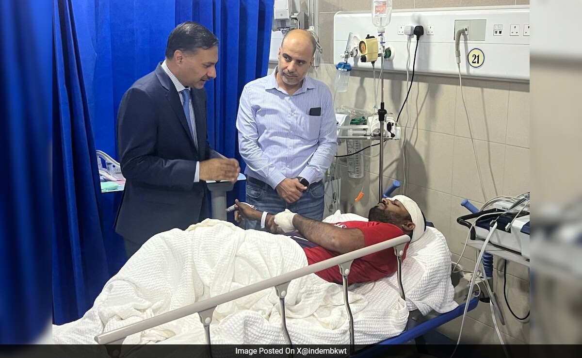 Indian Envoy Meets Kuwait Building Fire Victims In Hospital, Assures Help