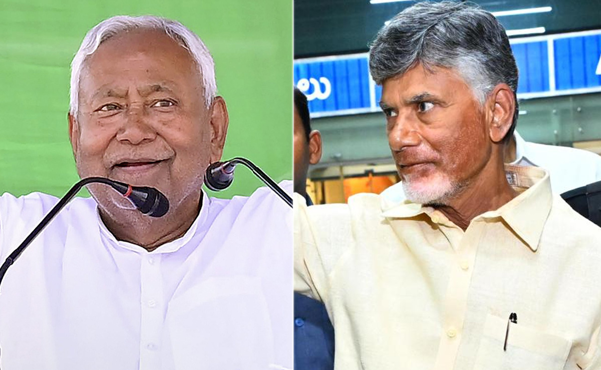 2024 Lok Sabha Election, 2024 Lok Sabha Results, Nitish Kumar, Chandrababu Naidu: As BJP Falls ...