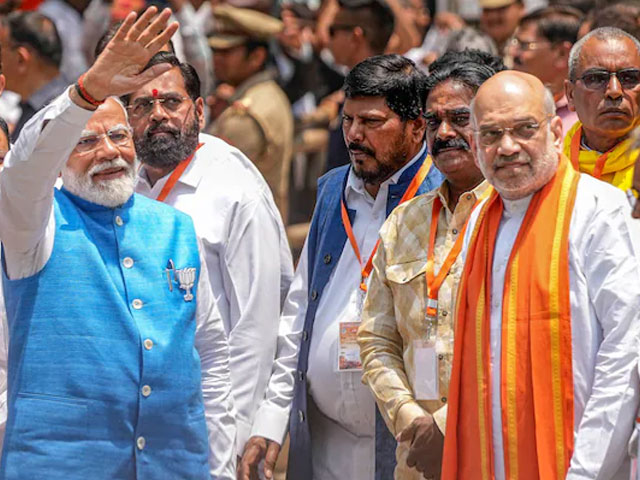 Exit Polls Show BJP Winning Big In Hindi Heartland States