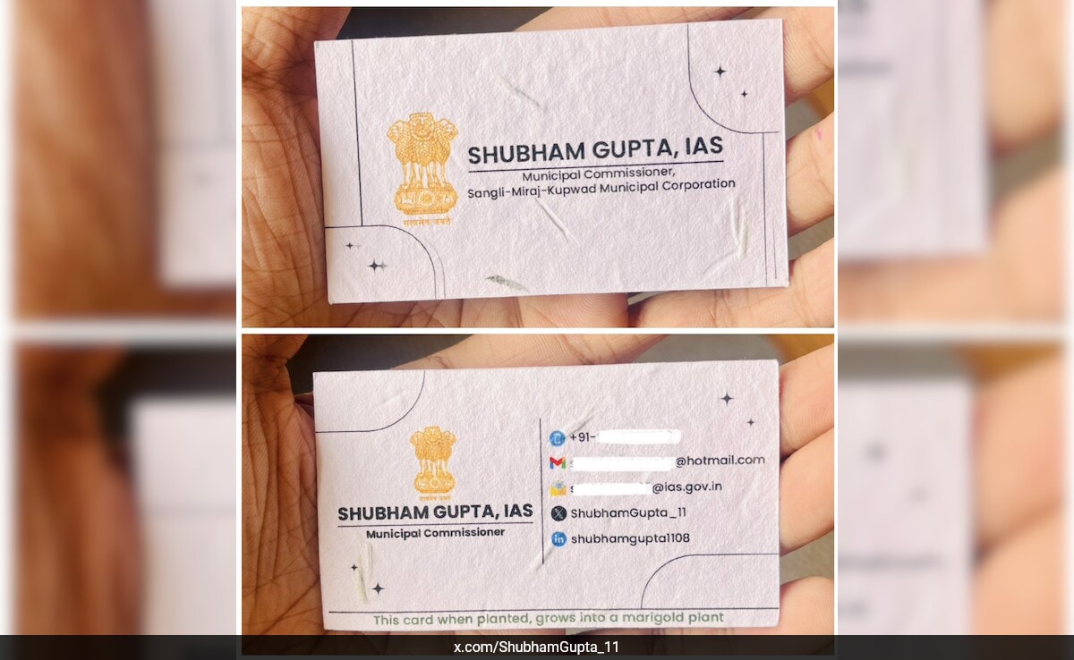 Bureaucrat Introduces Plantable Visiting Cards For Sustainable Networking