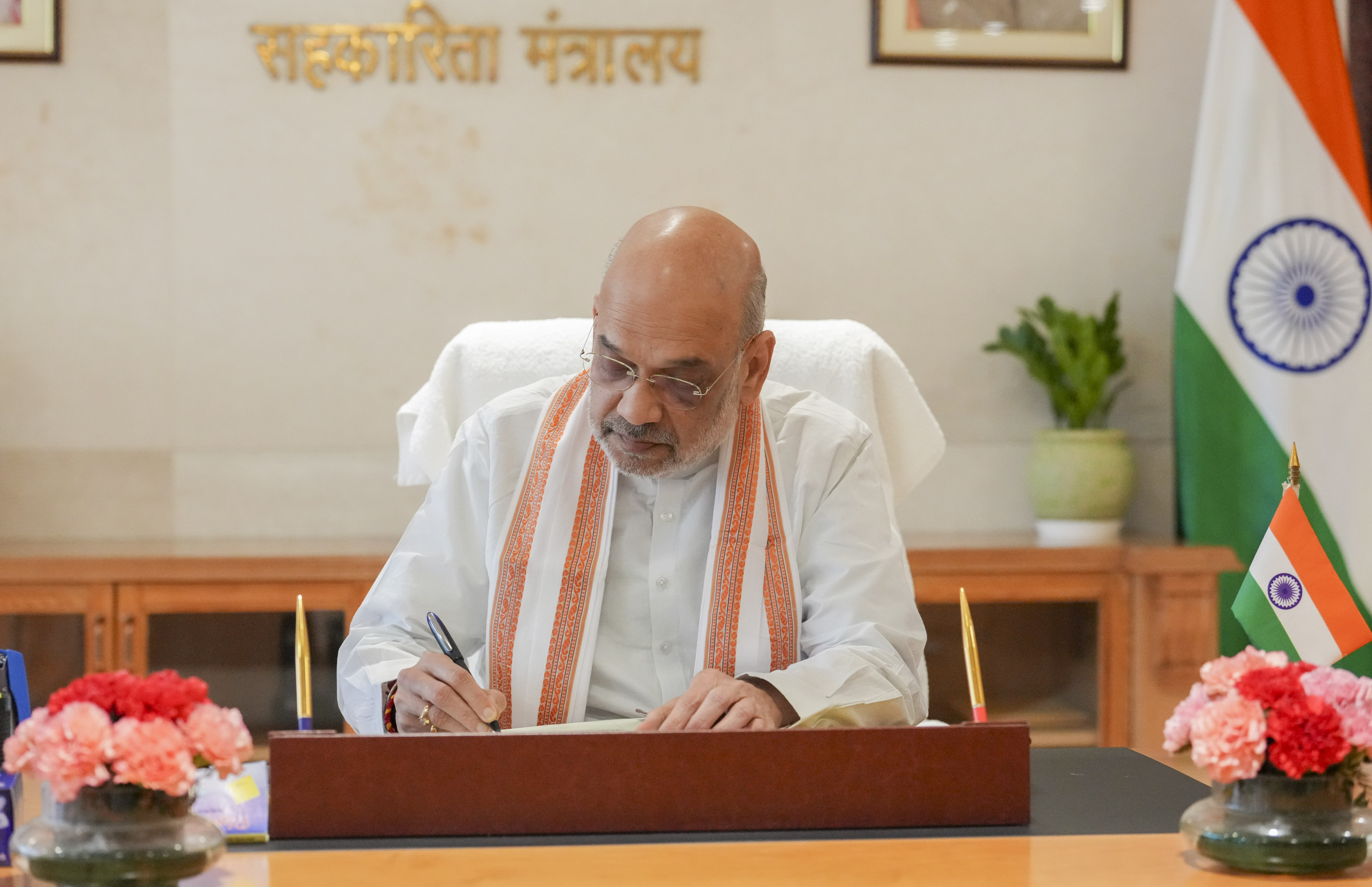 Amit Shah Reviews Security Situation In J&K After Terror Attacks