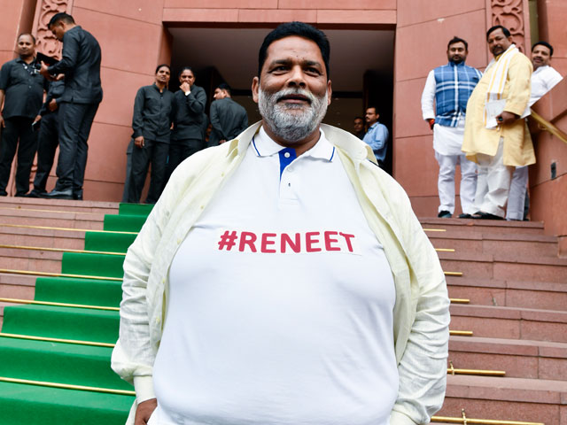 "Why No Re-Examination?" Independent MP Pappu Yadav On NEET Examination Row