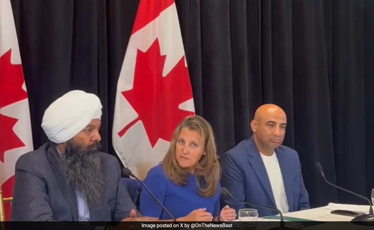 "Right Thing To Do": Canada Deputy PM On Honouring Khalistani Terrorist