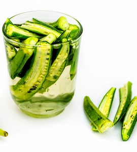 how to make okra water video