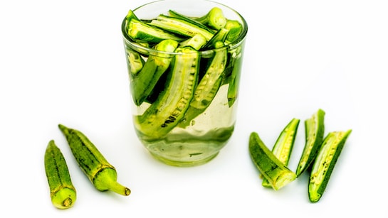 how to prepare okra water for drinking