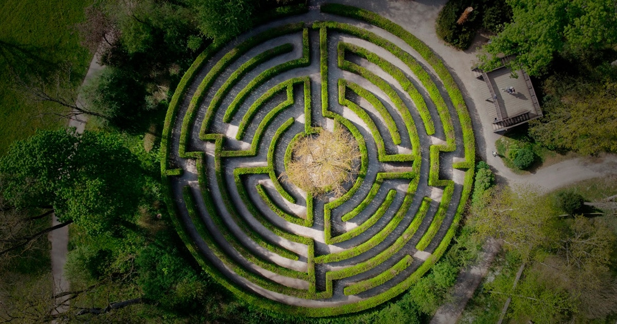 The Calming Effect Of Labyrinth Walking