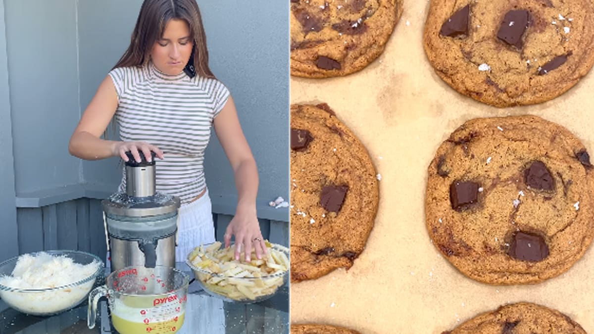 Viral Video Of Woman Baking Chocolate Chip Cookies From Scratch Fails ...