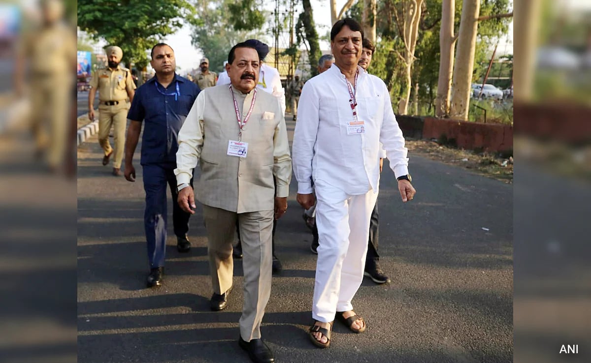 Jitendra Singh Scores Hat-trick From Udhampur Lok Sabha Seat