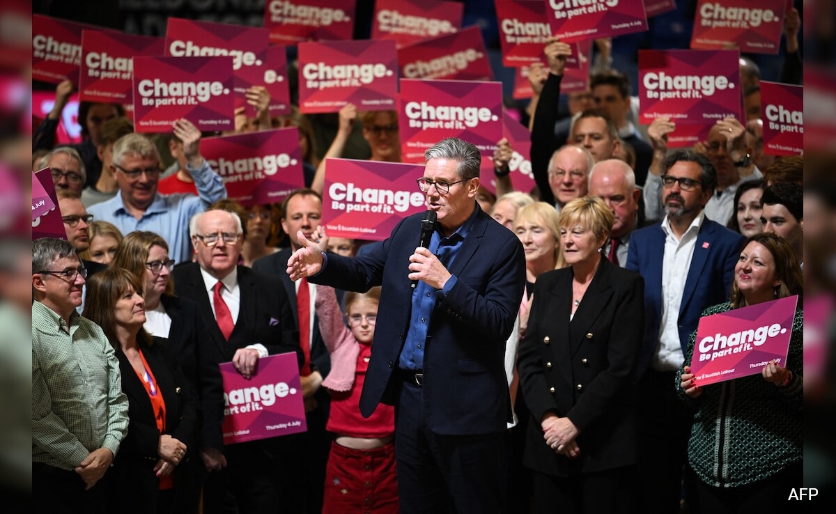 Labour Party Tipped For Landslide Win As UK Votes In Historic Polls