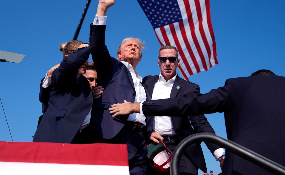 How A Bloodied, Defiant Trump Could Become The Defining Image Of US Polls